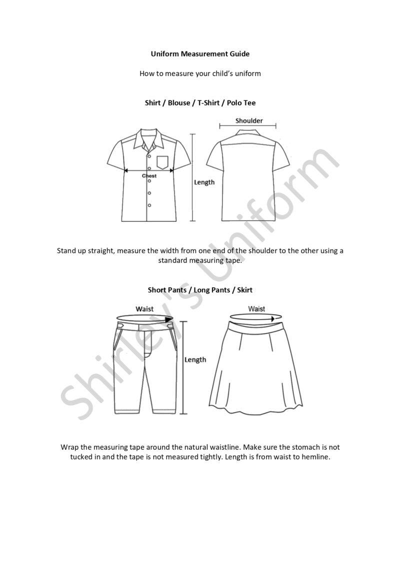 Measurement Guide - Shirley Season Wear